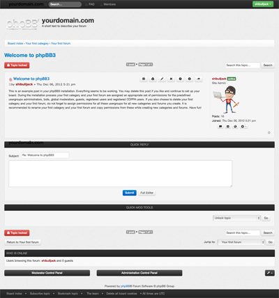 phpBB • [Release] proBoot v.2.0 - phpBB theme based on Bootstrap