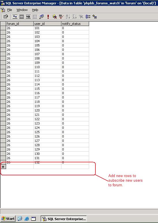 phpBB • Auto Subscribe to forum