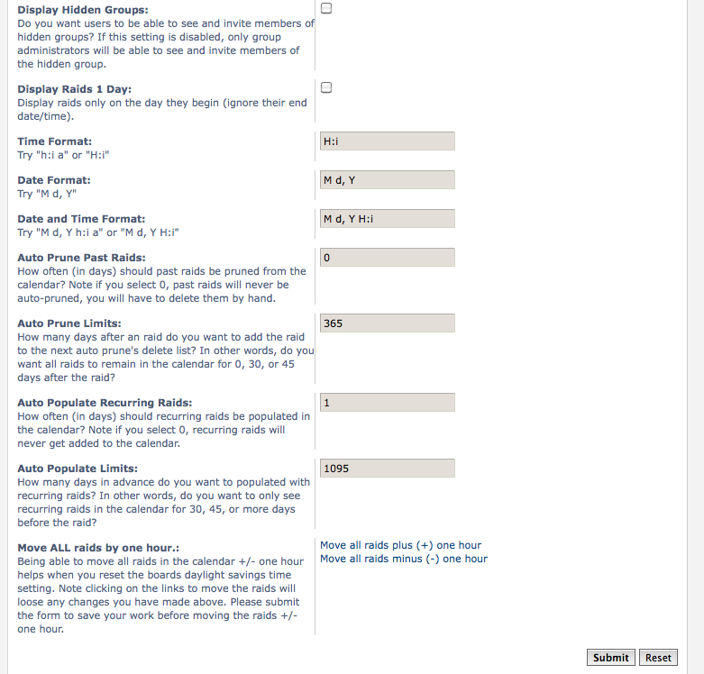 phpBB • [RC] Raidplanner 1.0.4