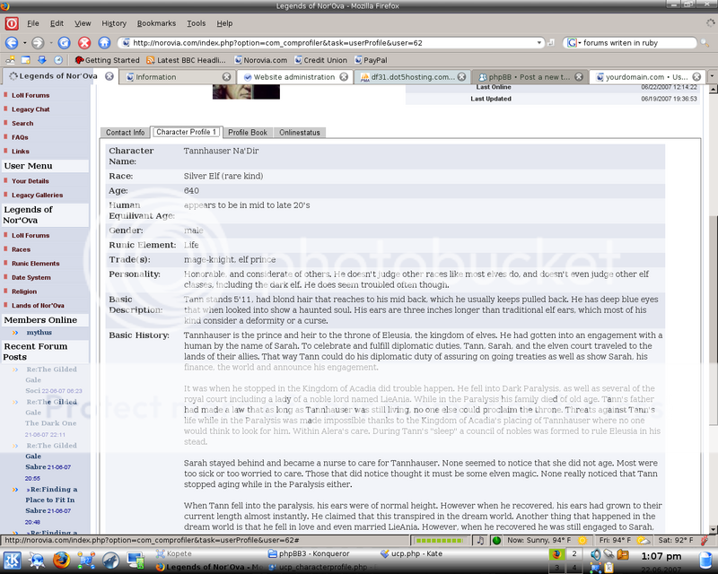 phpBB • [request] mod to choose custom module for custom profile fie