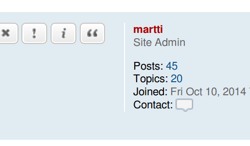 phpBB • [ABD] User Topic Count