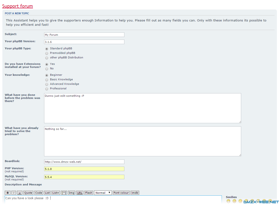 phpBB • [ABD] Support Ticket